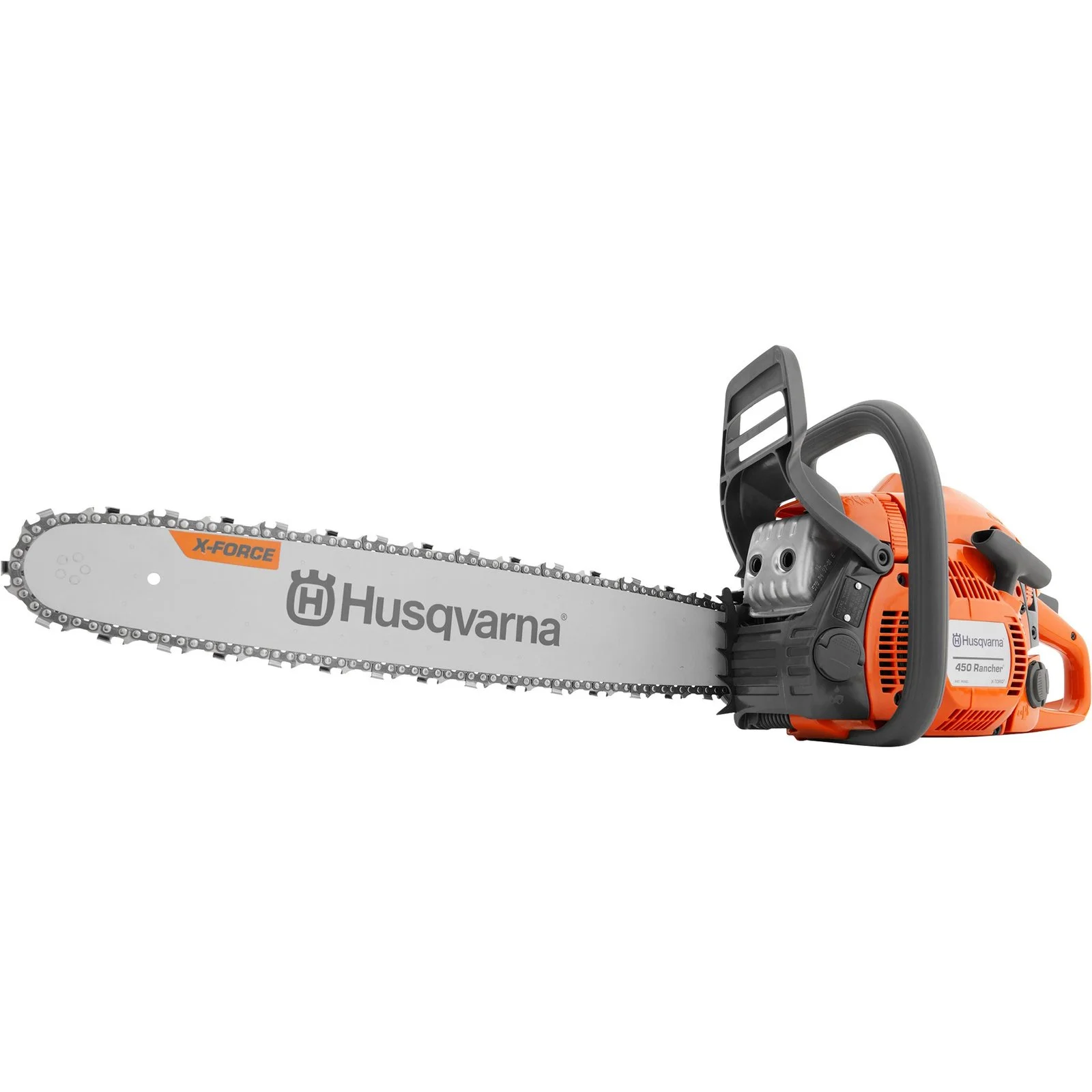 Husqvarna 2-Cycle Gas Chainsaw, 20in. Bar, Model# 450 Ranchers - Style ...